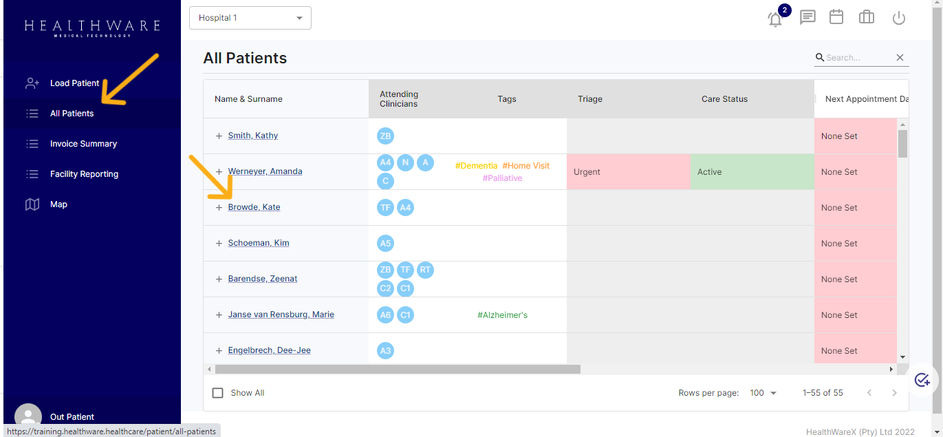 Adding a clinical note – HealthWare - Medical Technology